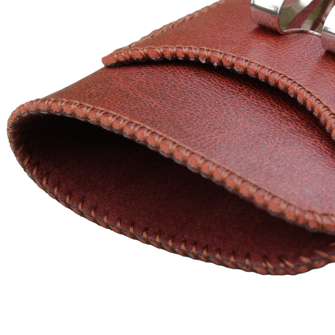 Slim Glasses Case with Belt Clip Card Pocket for Easy Carry